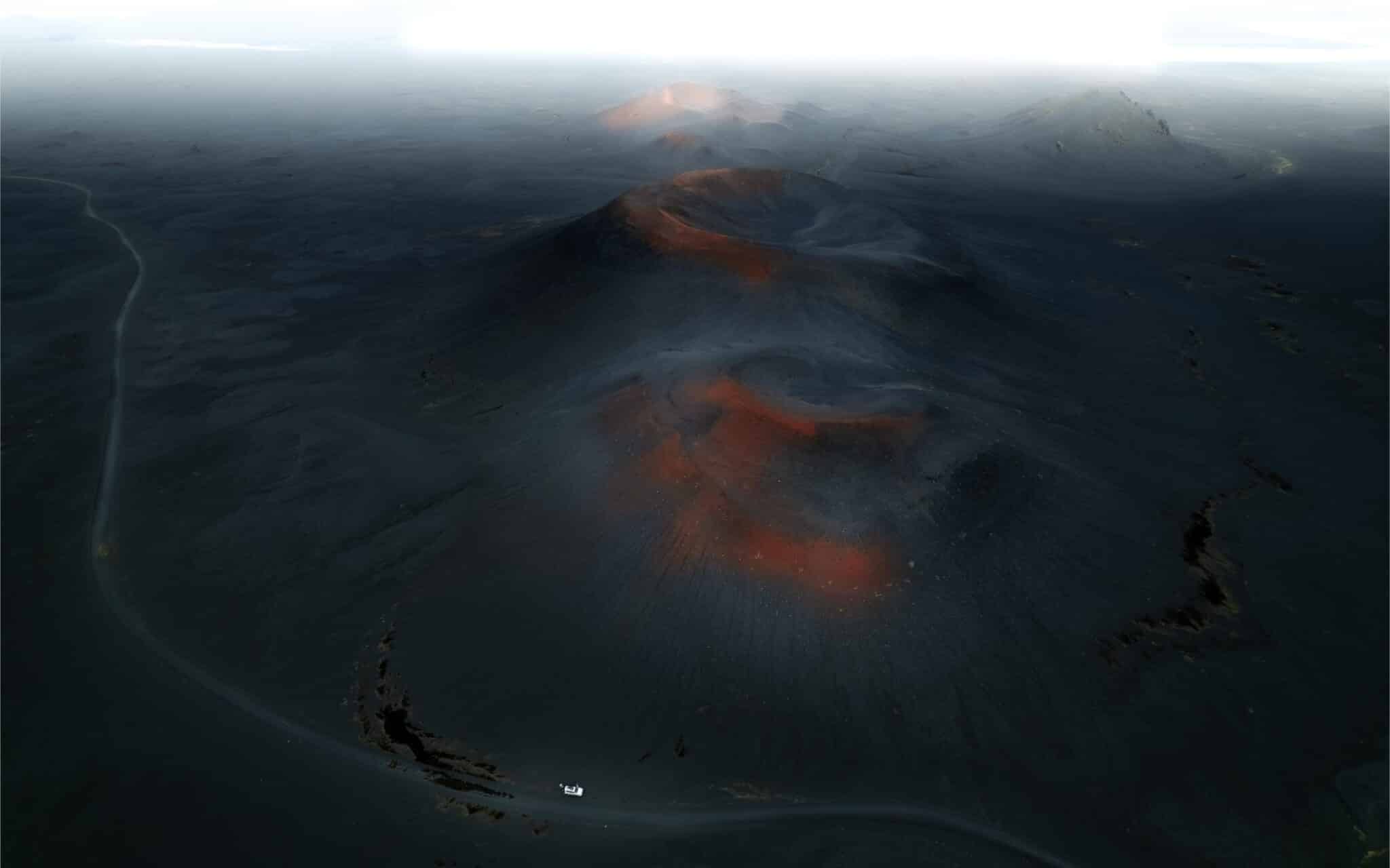 Helicopter Tour of a Dormant Volcano Interior | Iceland Experiences